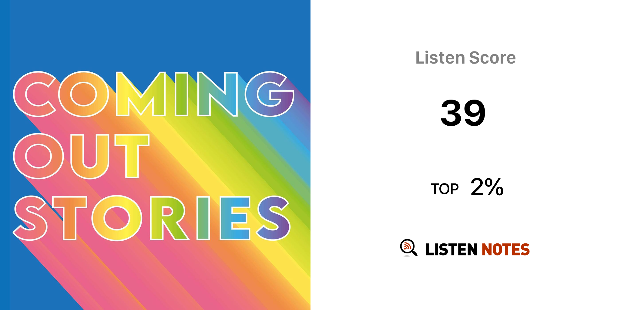 Coming Out Stories (podcast) - What Goes On Media | Listen Notes