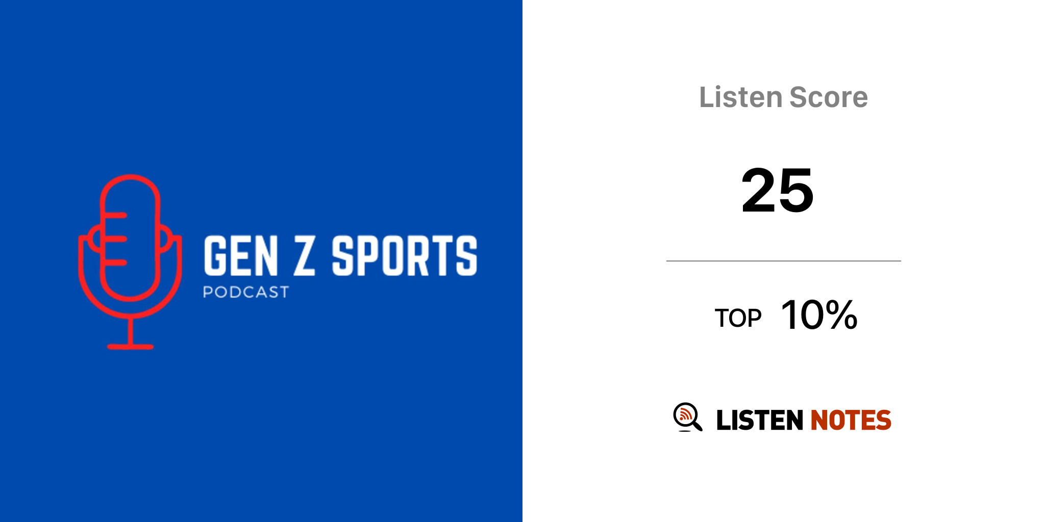 Gen Z Sports (podcast) - Ryan Croke and Jeremy Park | Listen Notes