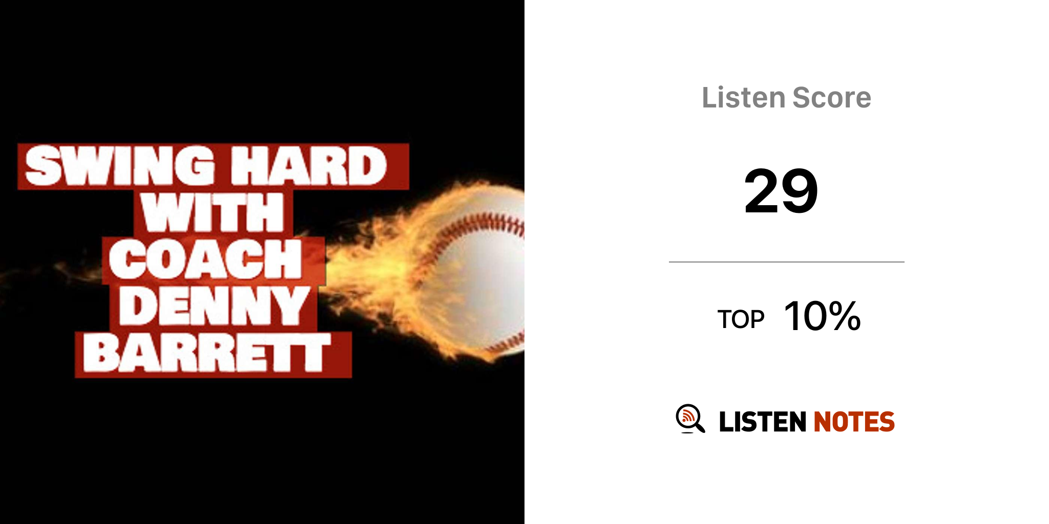 Swing Hard (podcast) - Coach Denny Barrett | Listen Notes