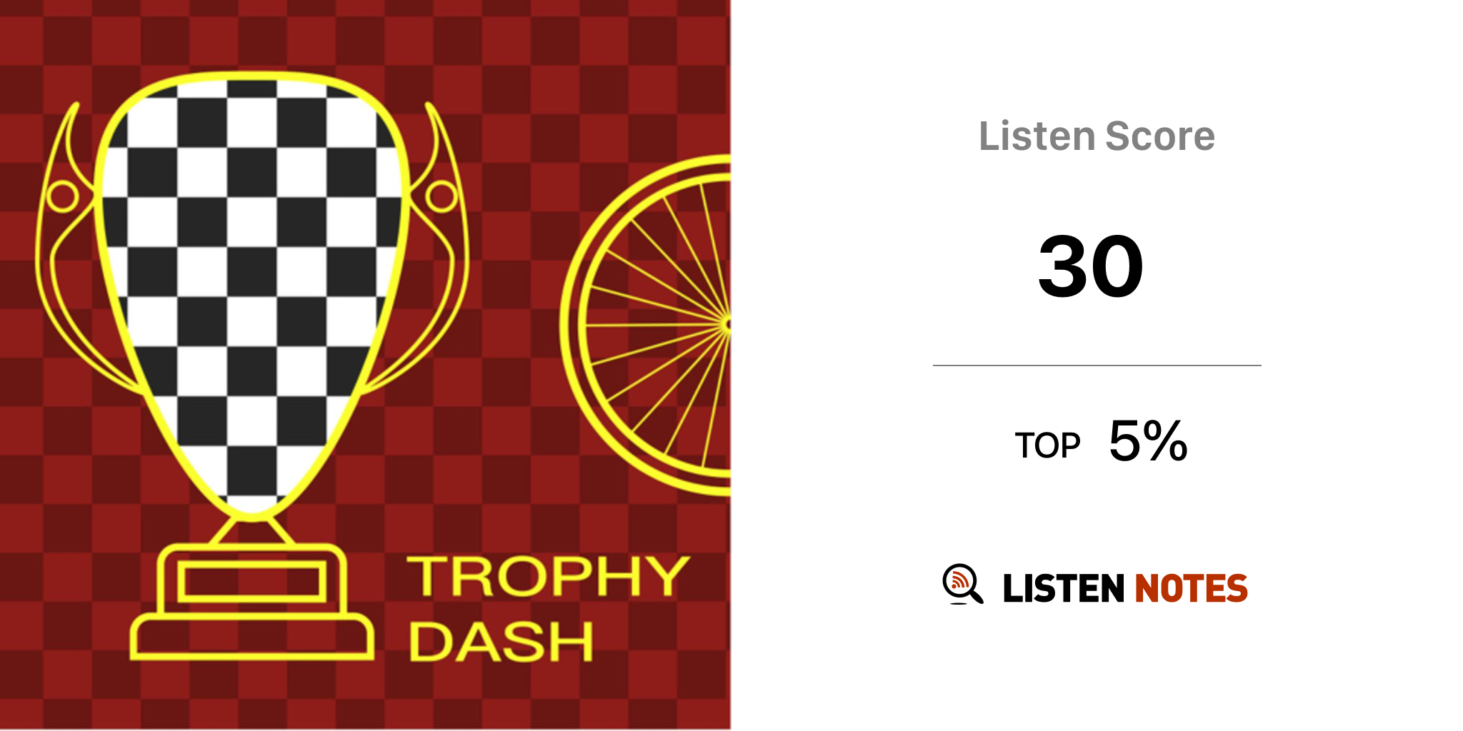 🏆Trophy Dash🏆 (podcast) - Jim kirkham | Listen Notes