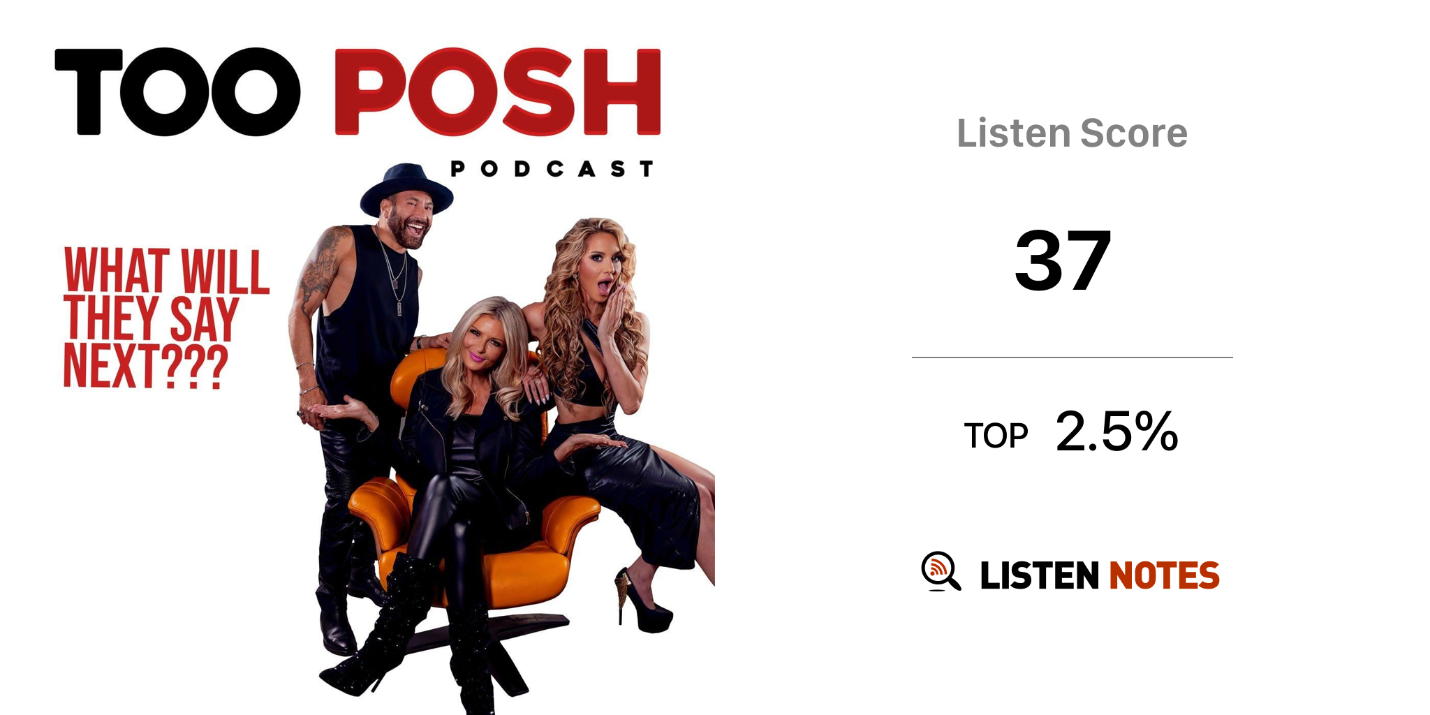 Too Posh Podcast - Too Posh | Listen Notes