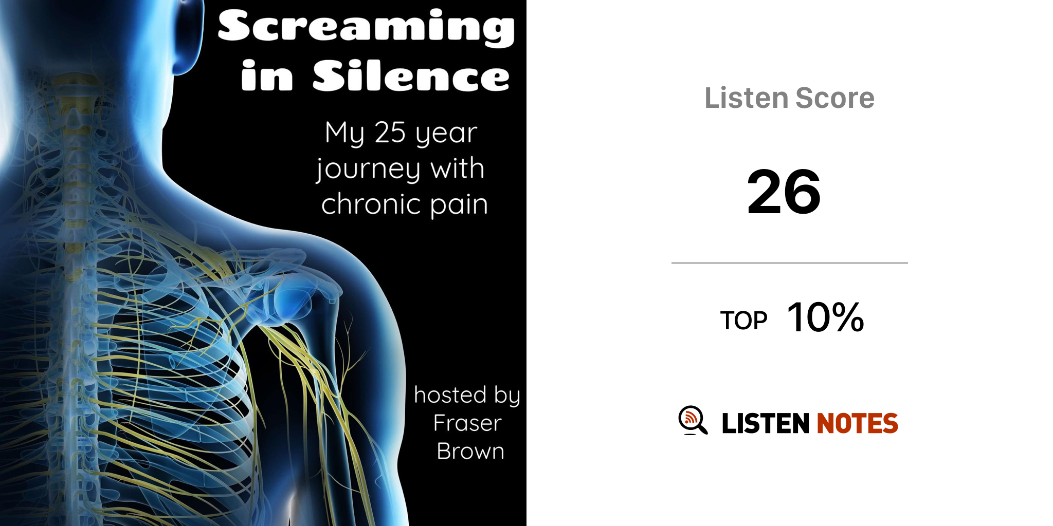 Screaming in Silence (podcast) - Fraser Brown | Listen Notes