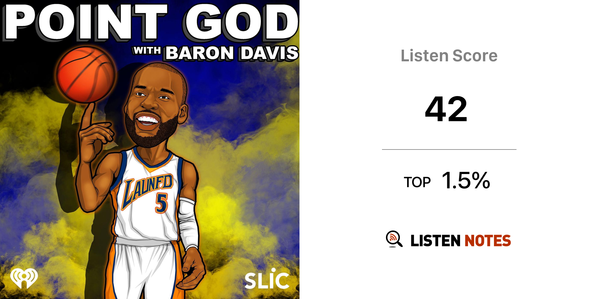 Point God with Baron Davis (podcast) - iHeartPodcasts | Listen Notes