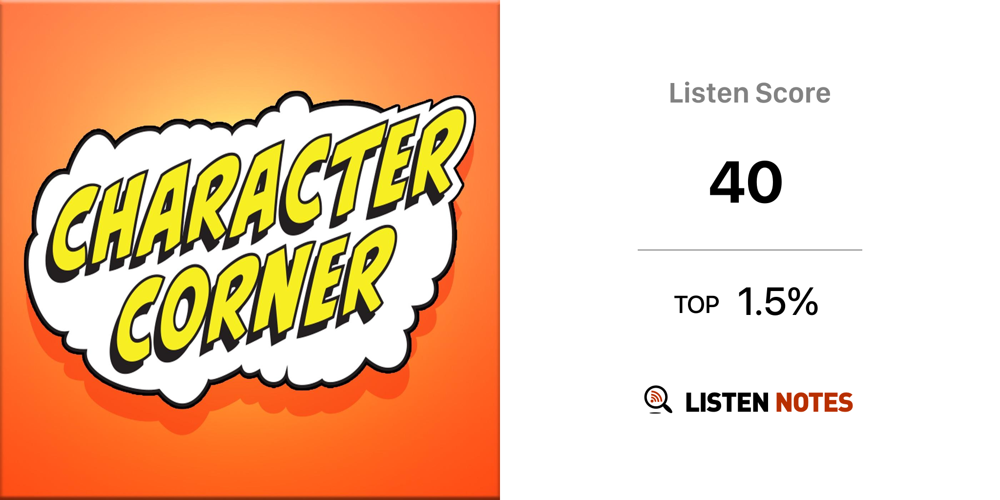 Character Corner - A Podcast on Your favorite Comic Book Characters ...