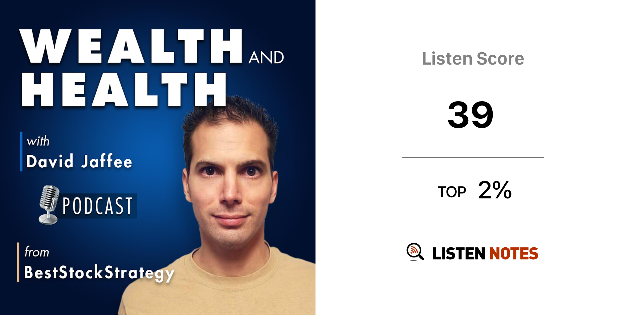 Wealth and Health Podcast - David Jaffee | Listen Notes