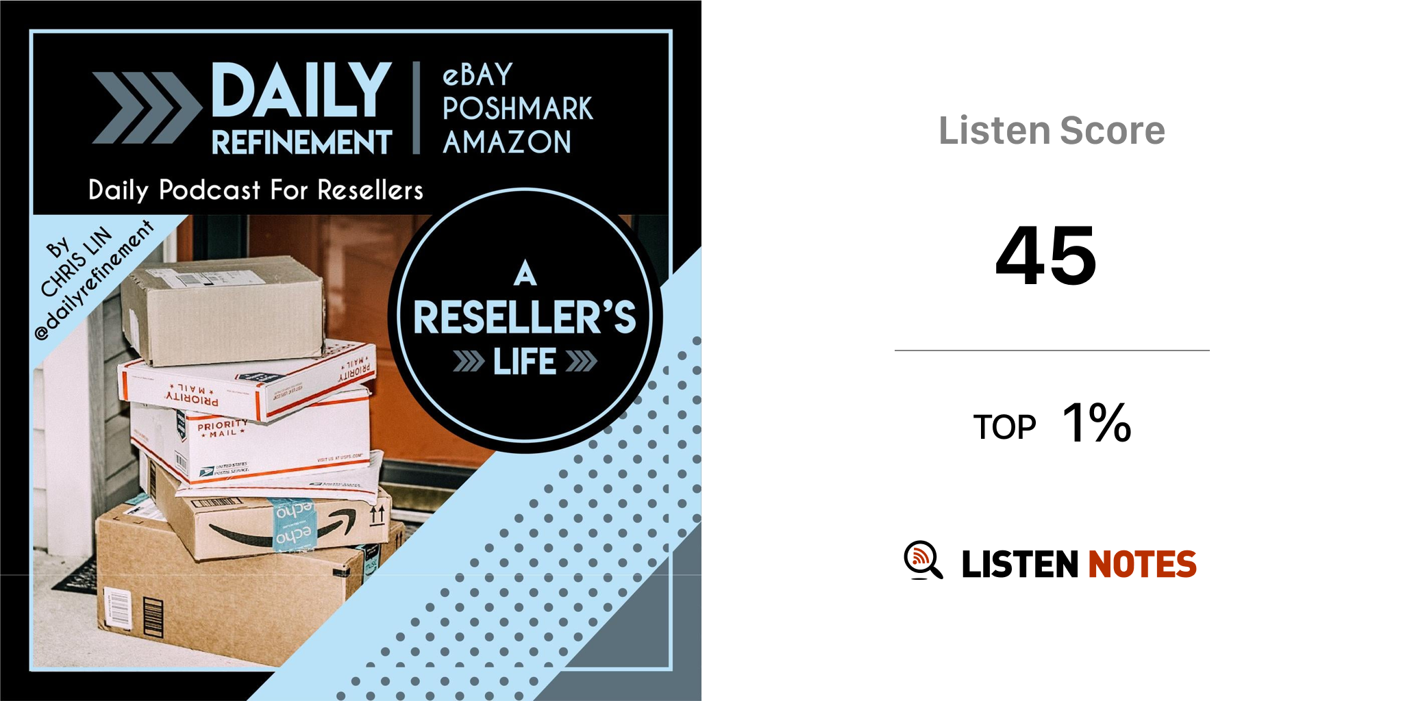 A Reseller's Life by Daily Refinement (podcast) - Chris Lin | Listen Notes