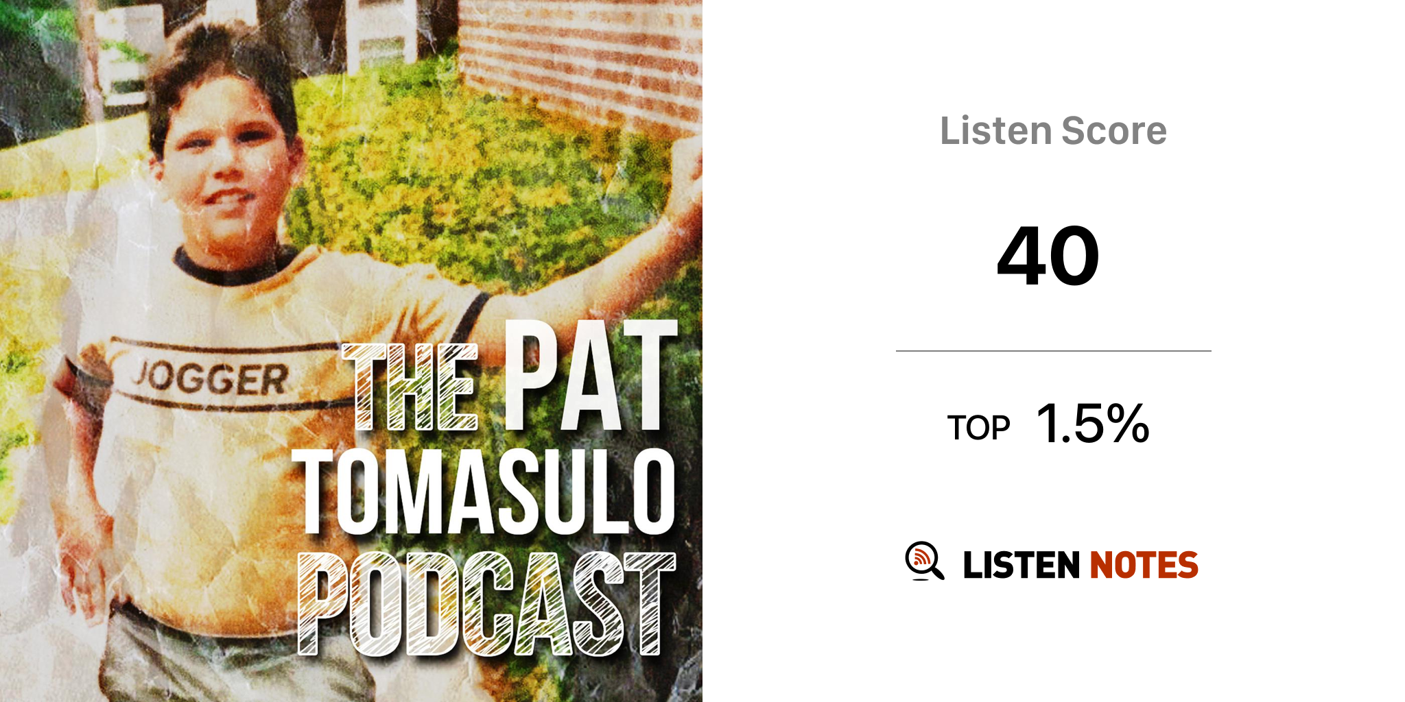 The Pat Tomasulo Podcast - Pat Tomasulo | Listen Notes