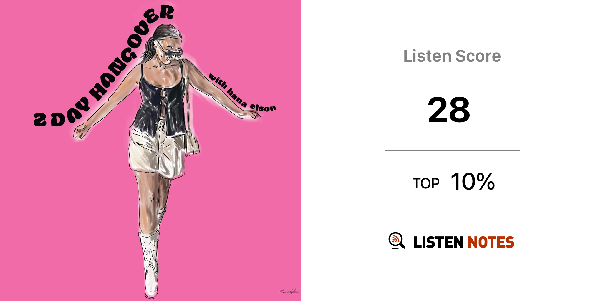 2 day hangover with hana elson (podcast) - Hana | Listen Notes