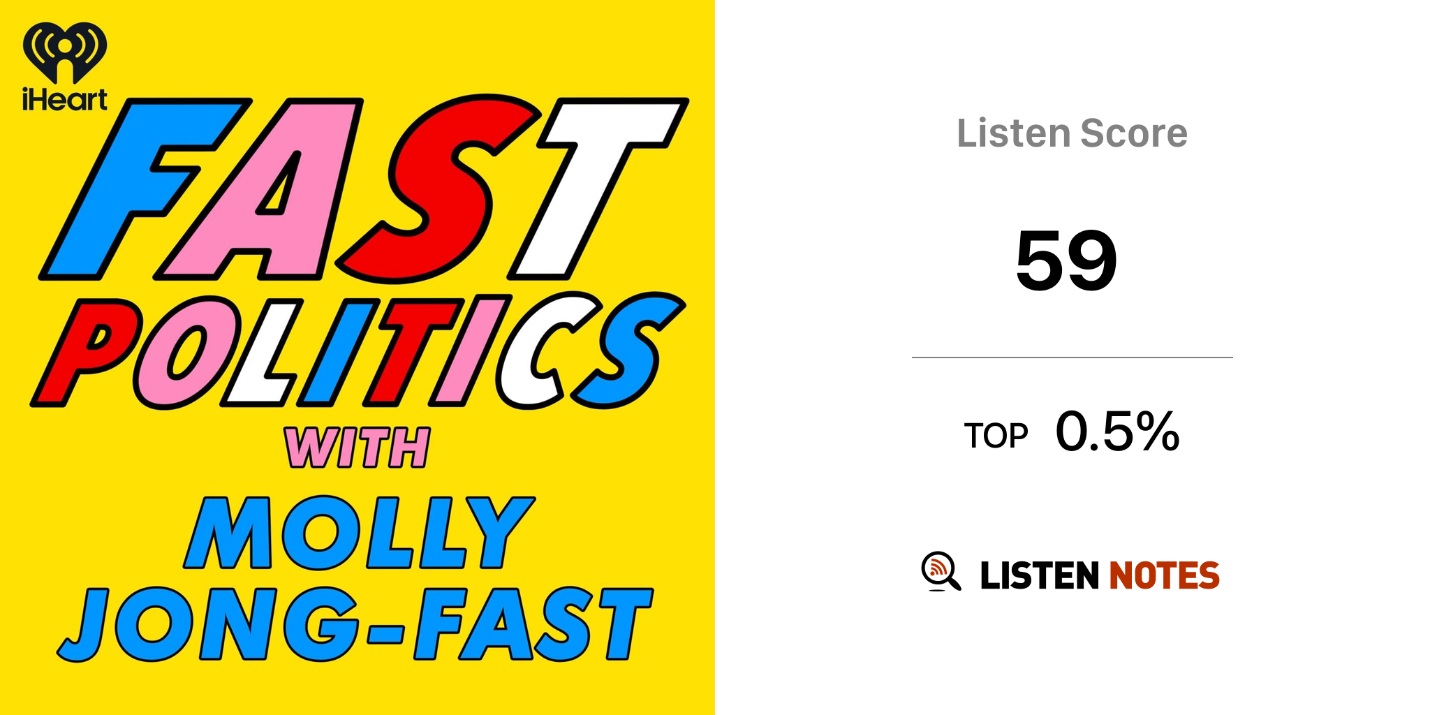 Fast Politics with Molly Jong-Fast (podcast) - iHeartPodcasts | Listen ...