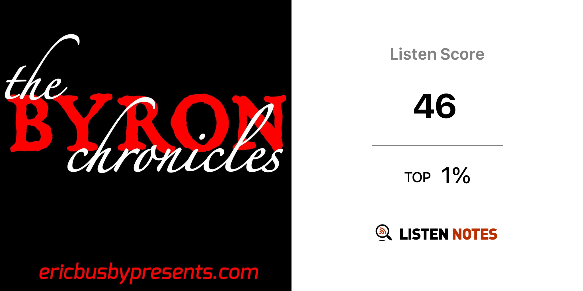 The Byron Chronicles – (podcast) - Eric Busby | Listen Notes