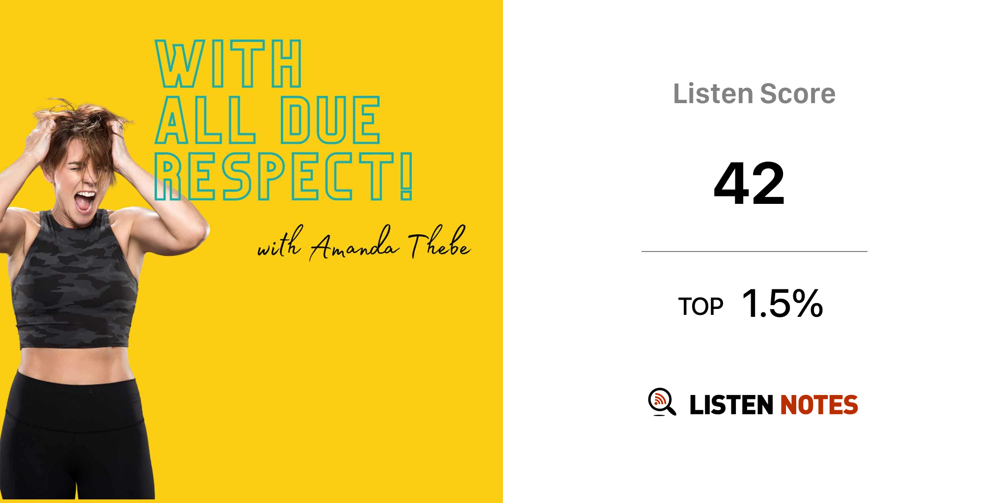 With All Due Respect! by Amanda Thebe (Podcast) - Amanda Thebe | Listen ...
