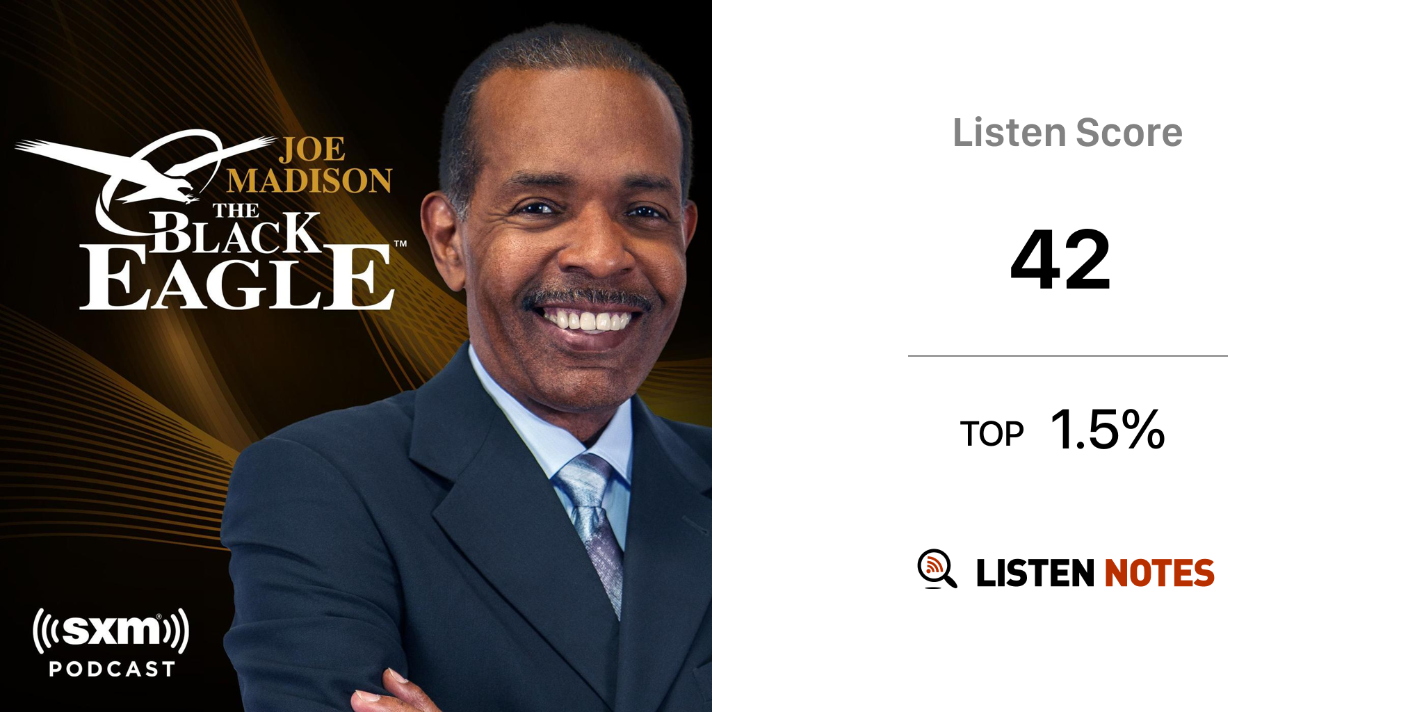 Joe Madison the Black Eagle (podcast) - SiriusXM | Listen Notes