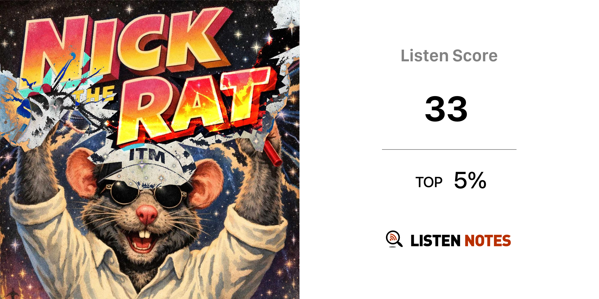 Nick the Rat (podcast) - Nick the Rat | Listen Notes