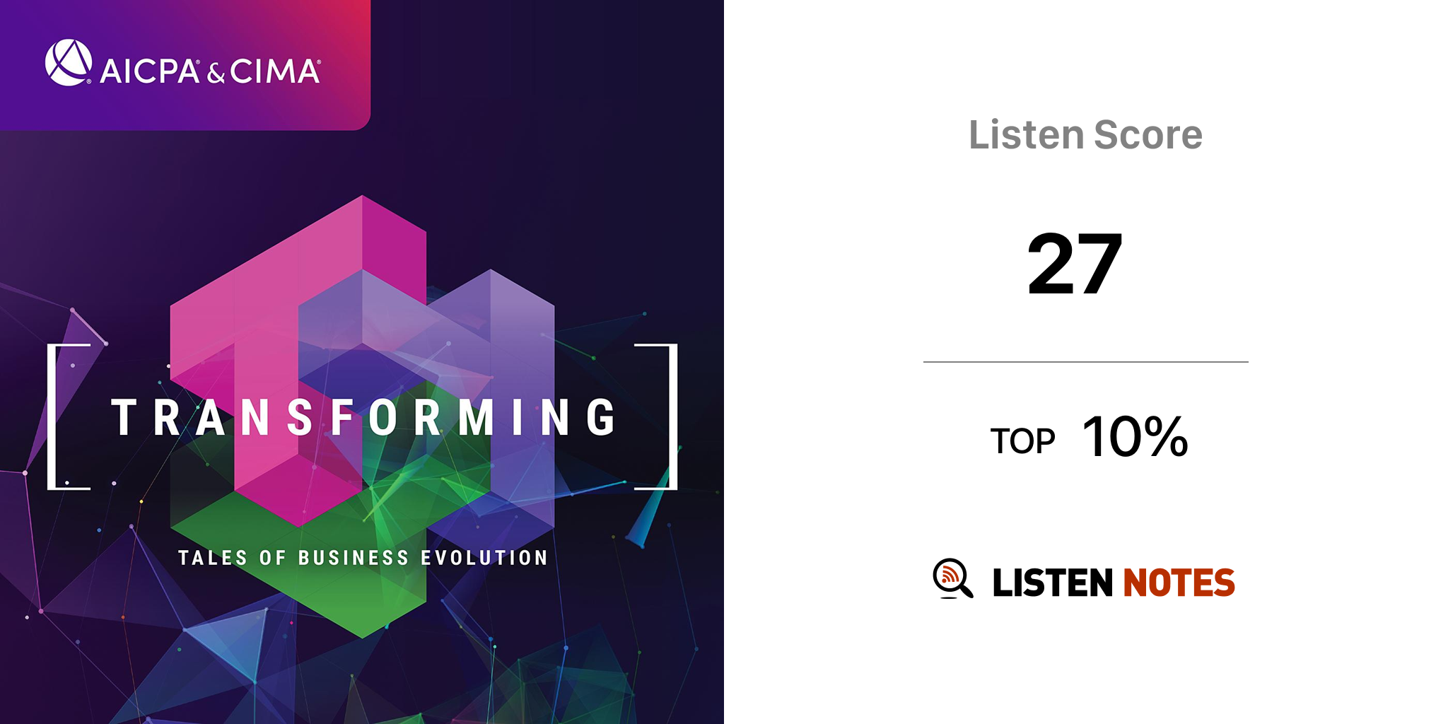 Transforming: Tales of Business Evolution (podcast) - AICPA & CIMA ...