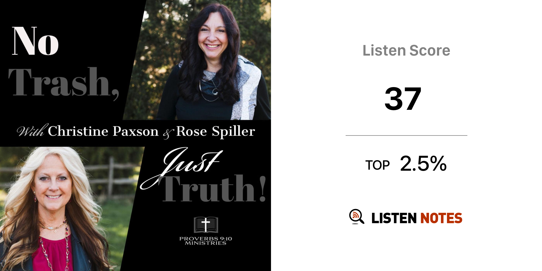 No Trash, Just Truth! - Proverbs 9:10 Ministries (podcast) - Chris ...