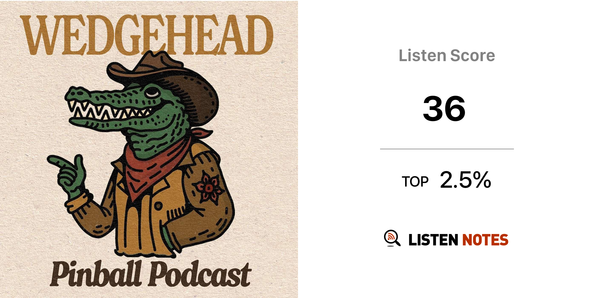 Wedgehead Pinball Podcast - Wedgehead | Listen Notes
