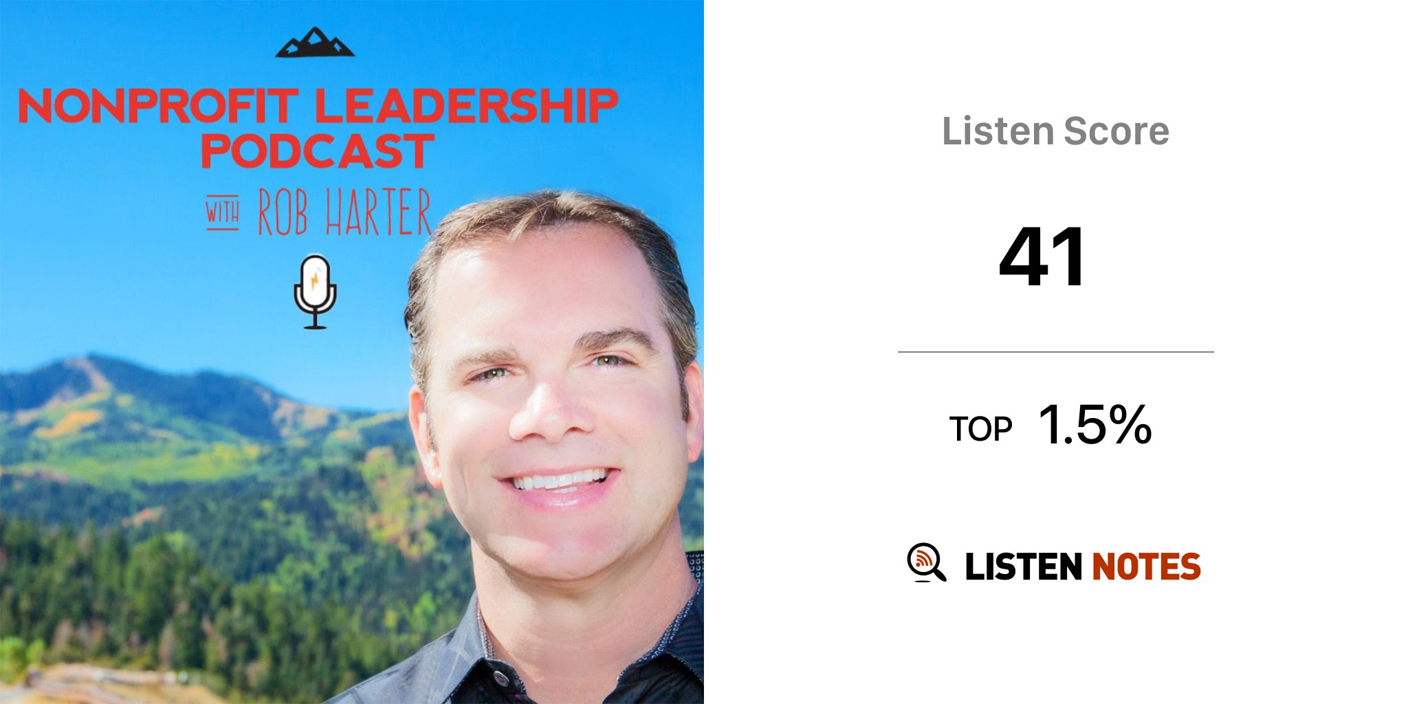 Nonprofit Leadership Podcast - Rob Harter | Listen Notes