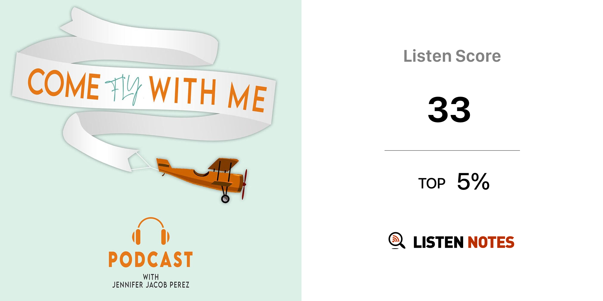 Come Fly With Me (podcast) - Jennifer Jacob Perez | Listen Notes