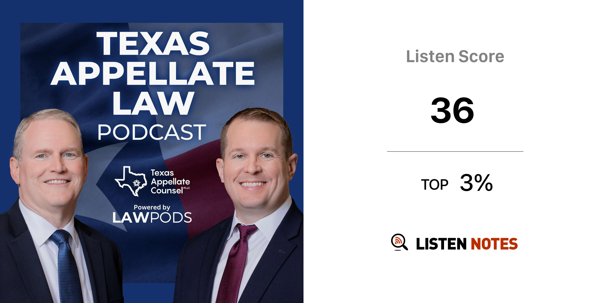 Texas Appellate Law Podcast - Todd Smith & Jody Sanders | Listen Notes