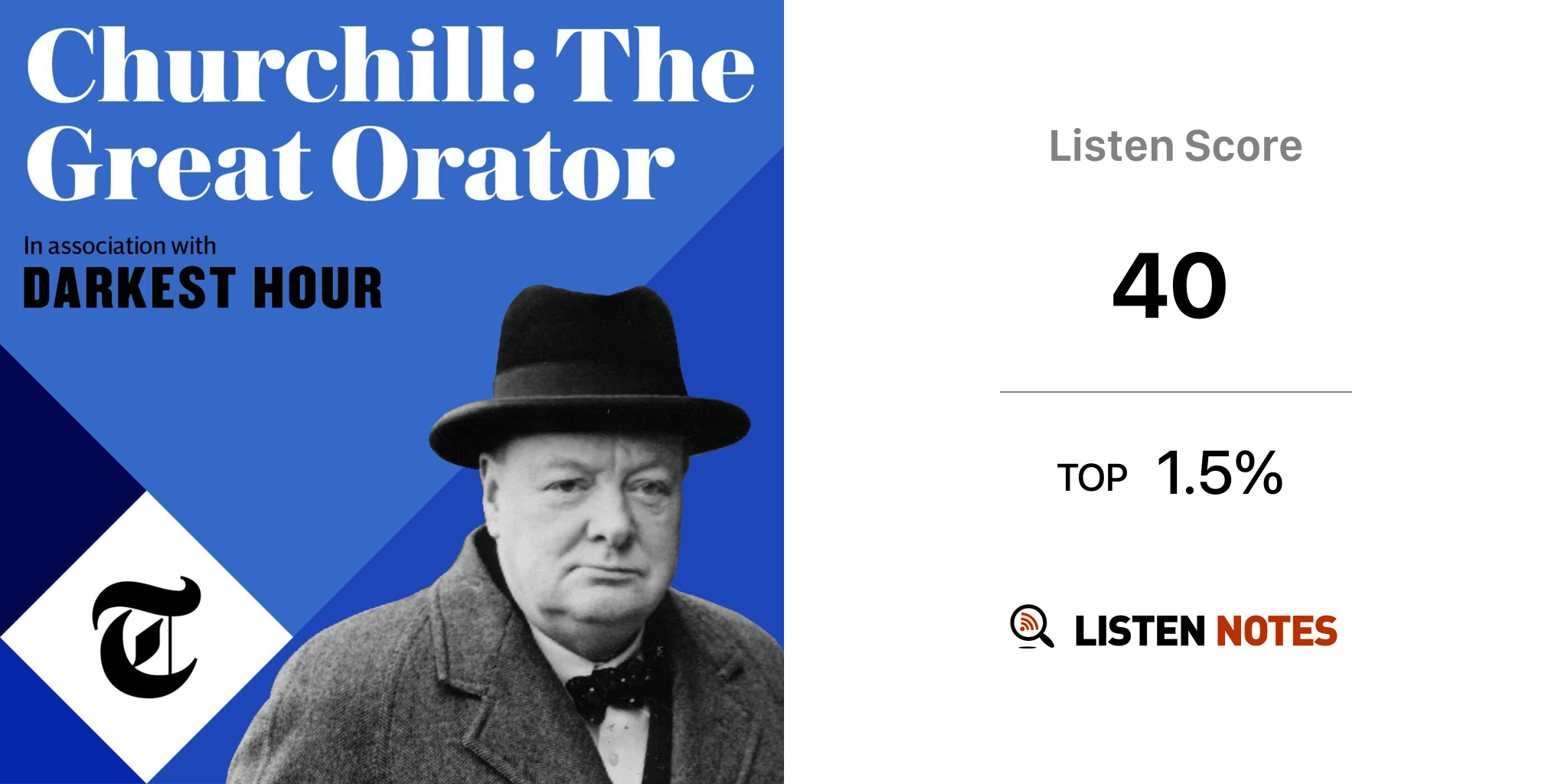 Churchill: The Great Orator (podcast) - The Telegraph | Listen Notes