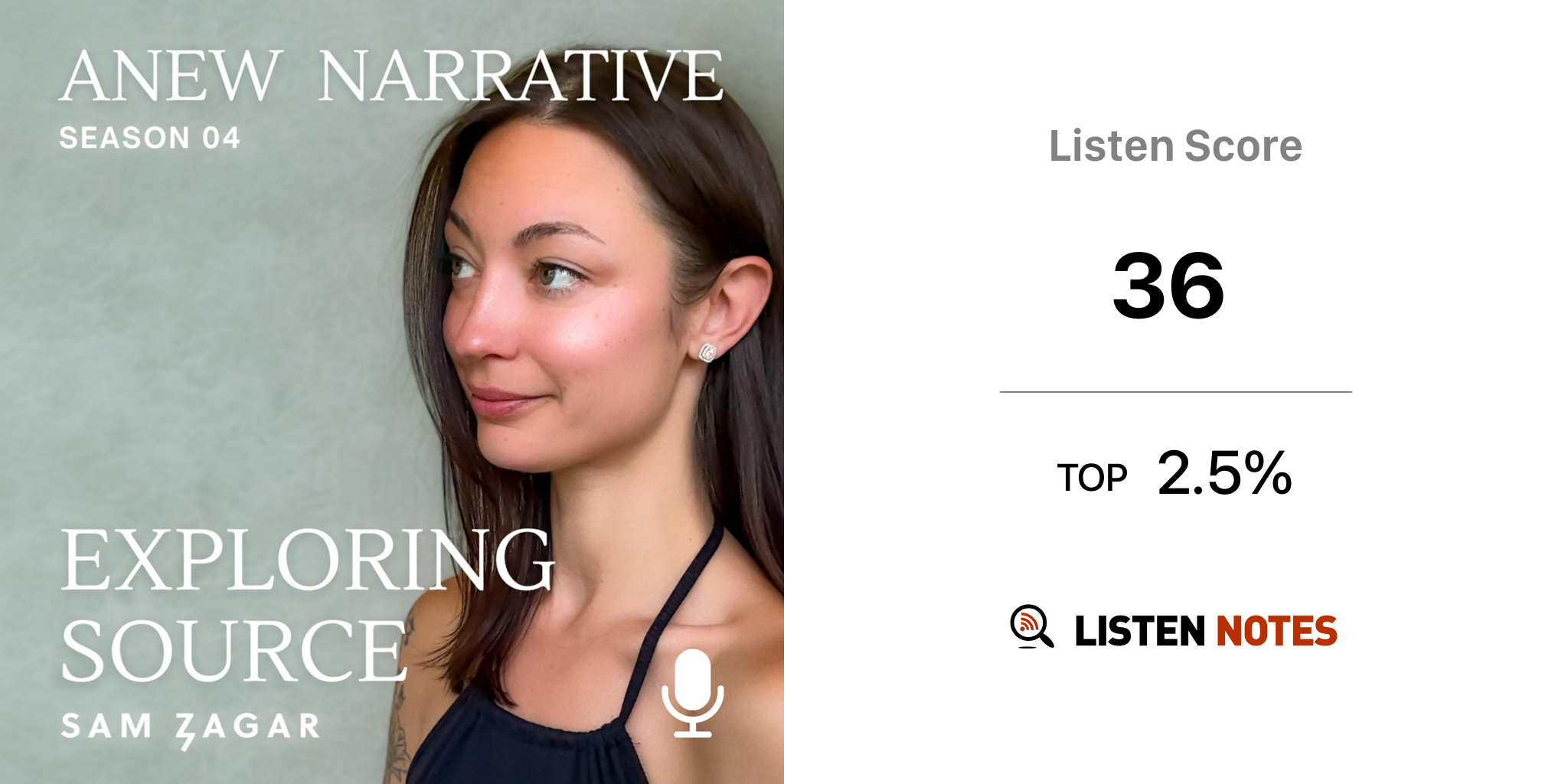 Anew Narrative (podcast) - Sam Zagar | Listen Notes