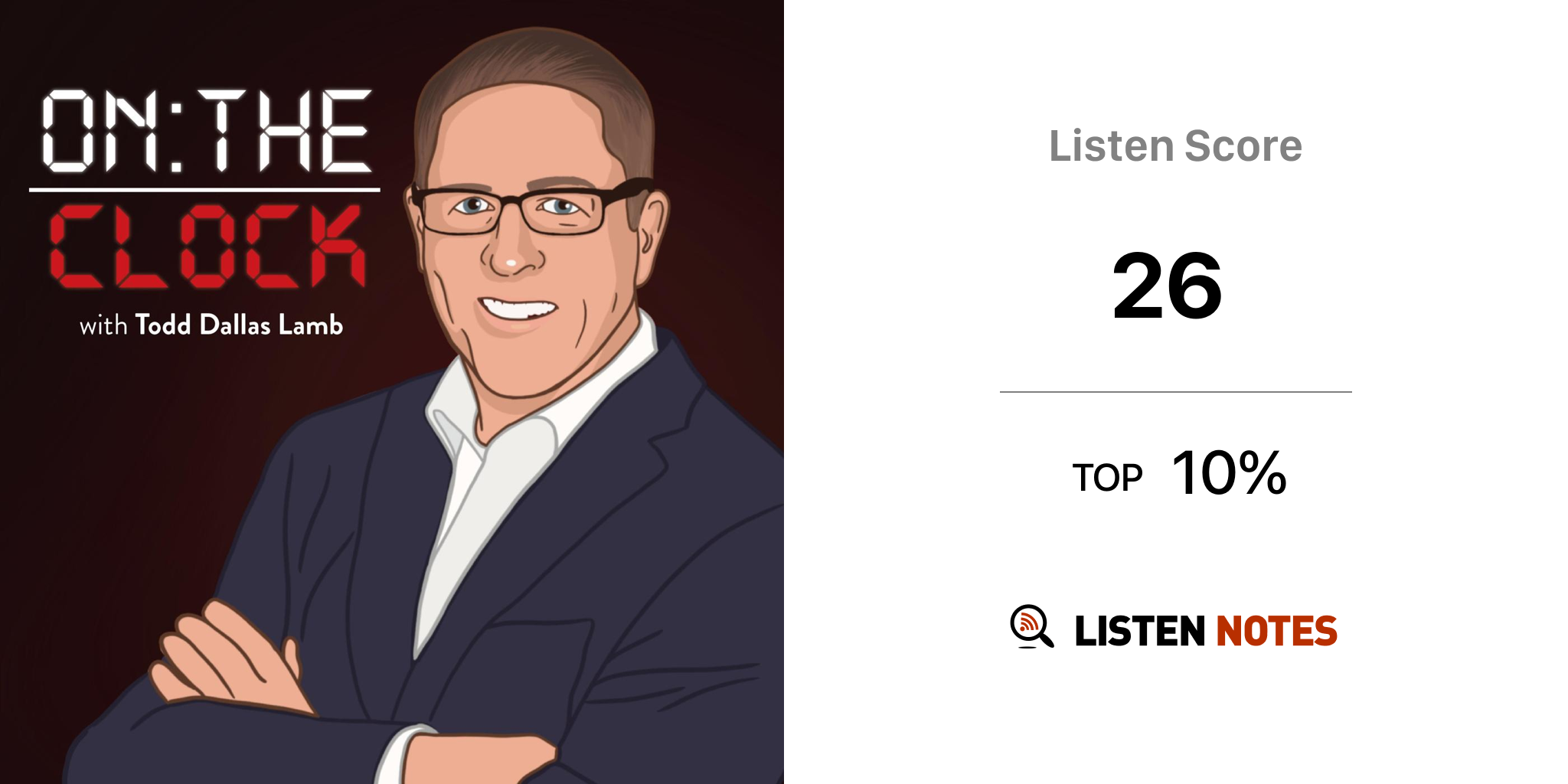 On the Clock (podcast) - Todd Dallas Lamb | Listen Notes