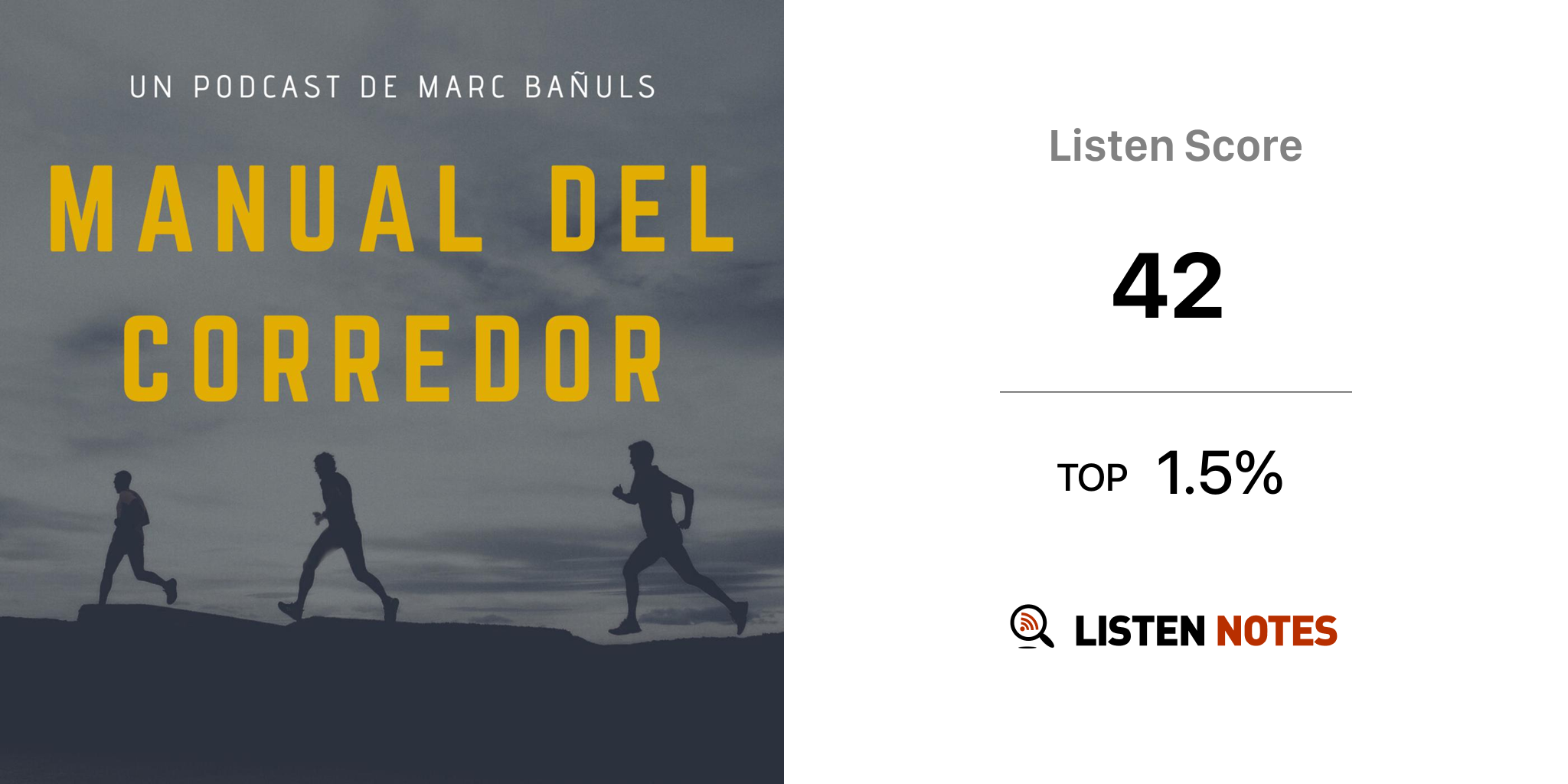 Manual del corredor (pódcast) - Marc Bañuls | Listen Notes