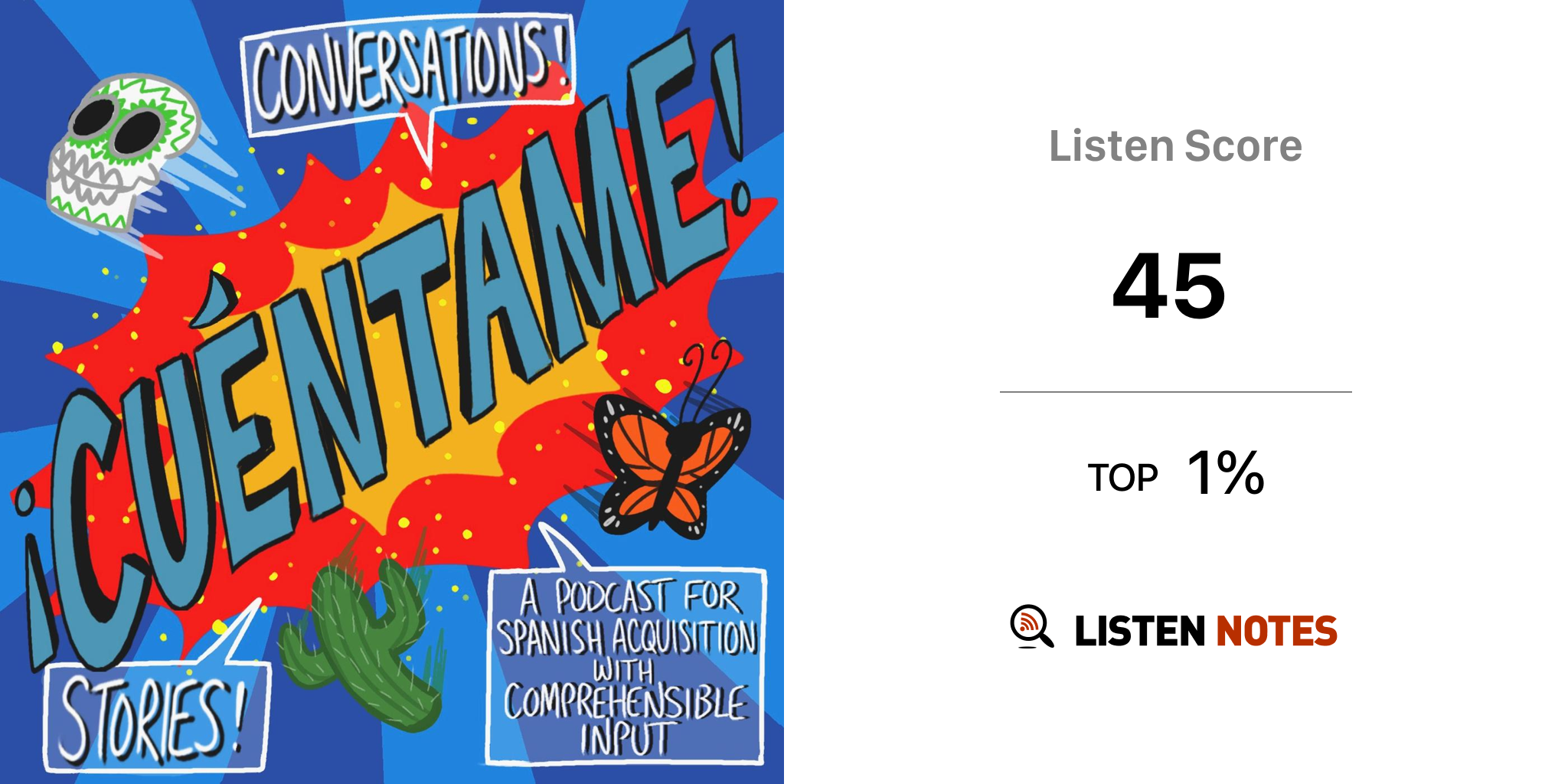 ¡Cuéntame! | Learn Spanish with Comprehensible Input | Listen Notes