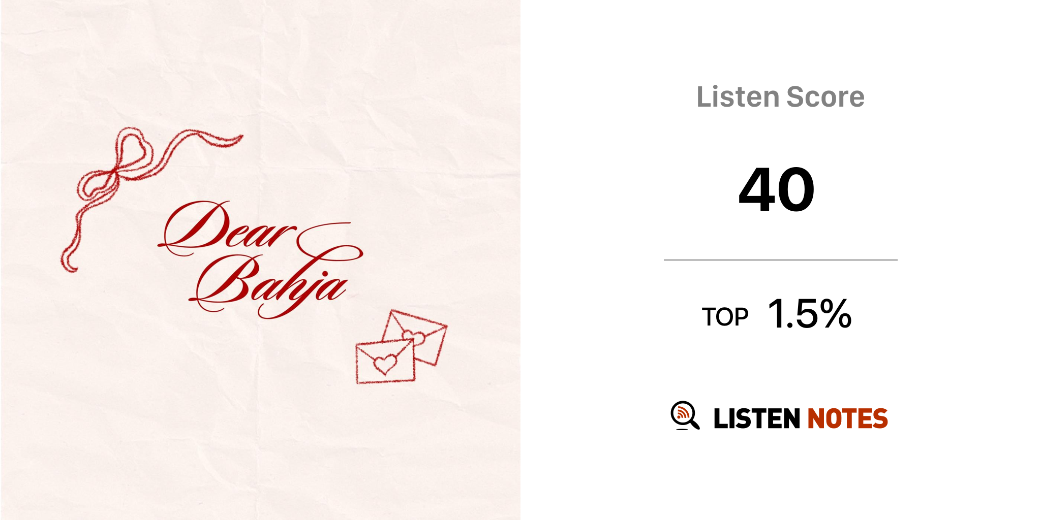 Dear Bahja (podcast) - Bahja Abdi | Listen Notes