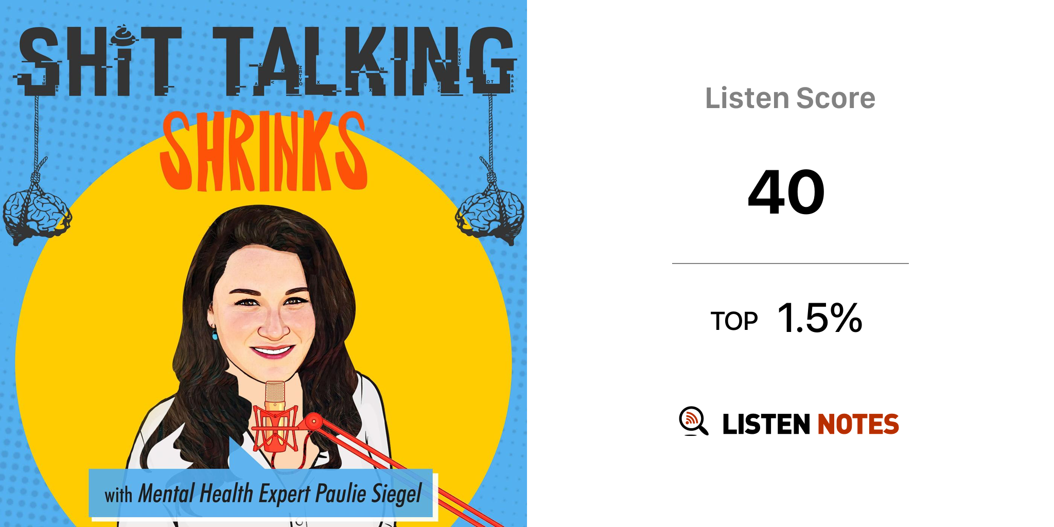 Shit Talking Shrinks (podcast) - Paulie Siegel, LCSW, CAS | Listen Notes