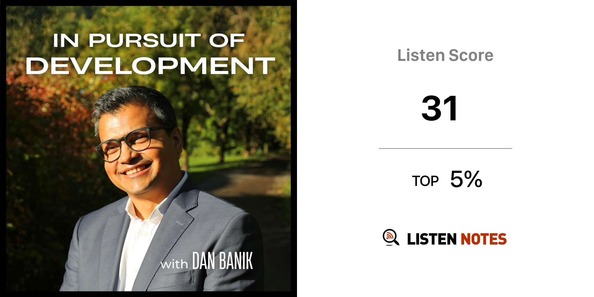 In Pursuit of Development (podcast) - Dan Banik | Listen Notes