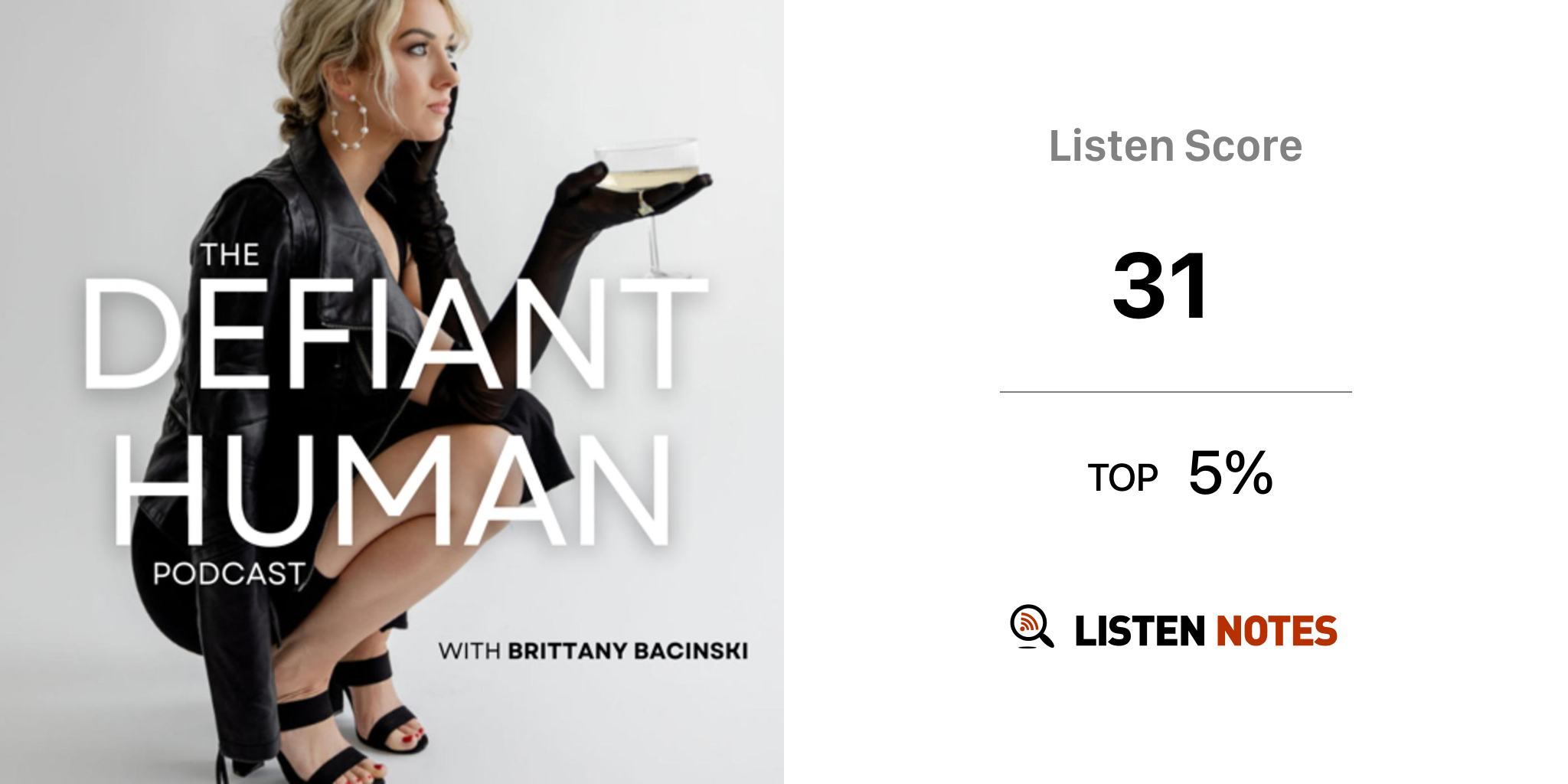 Defiant Human (podcast) - Brittany Bacinski | Listen Notes