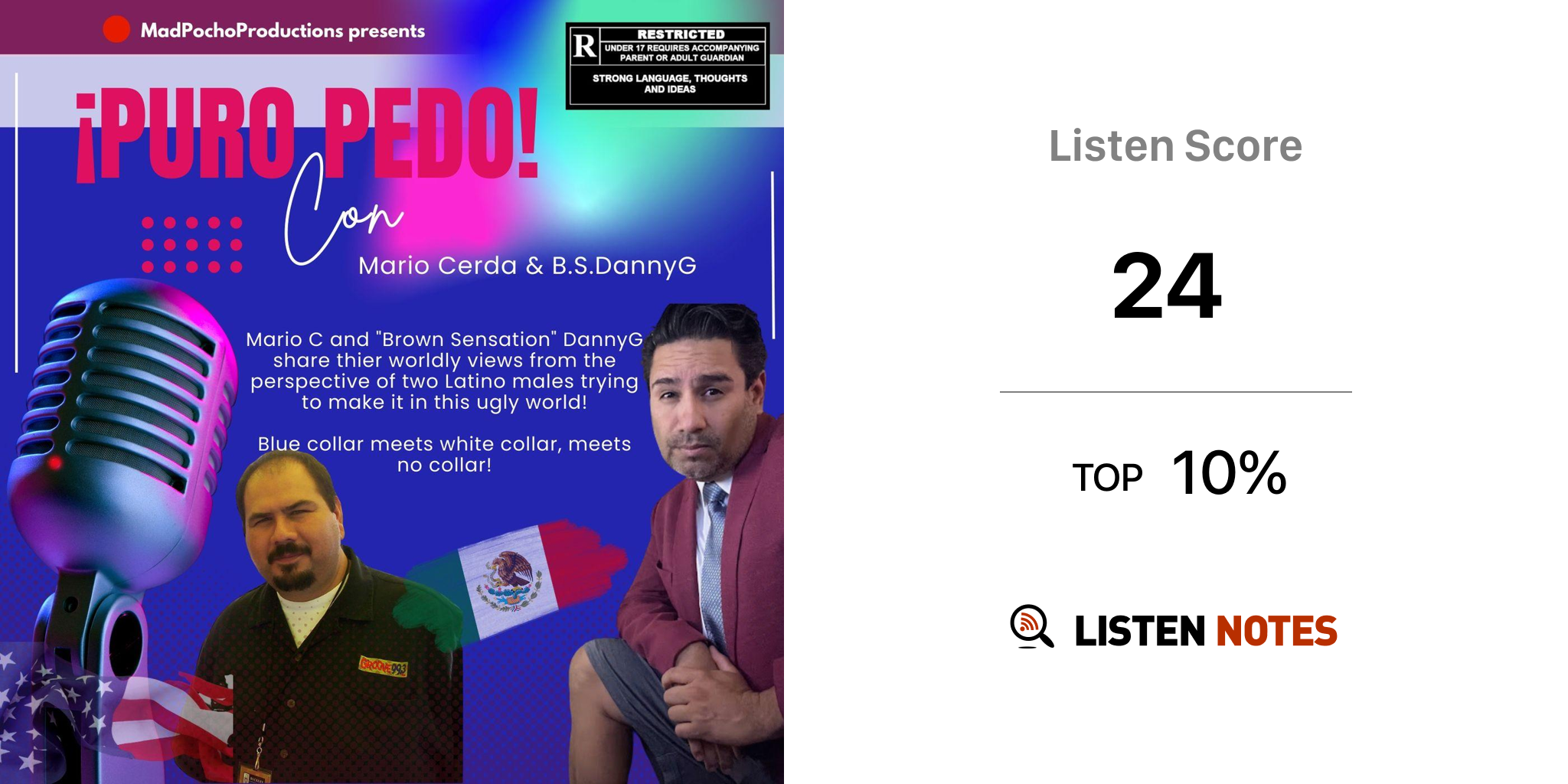 Puro Pedo! With Mario & BS DannyG (Podcast) - Mario Cerda & BSDannyG ...