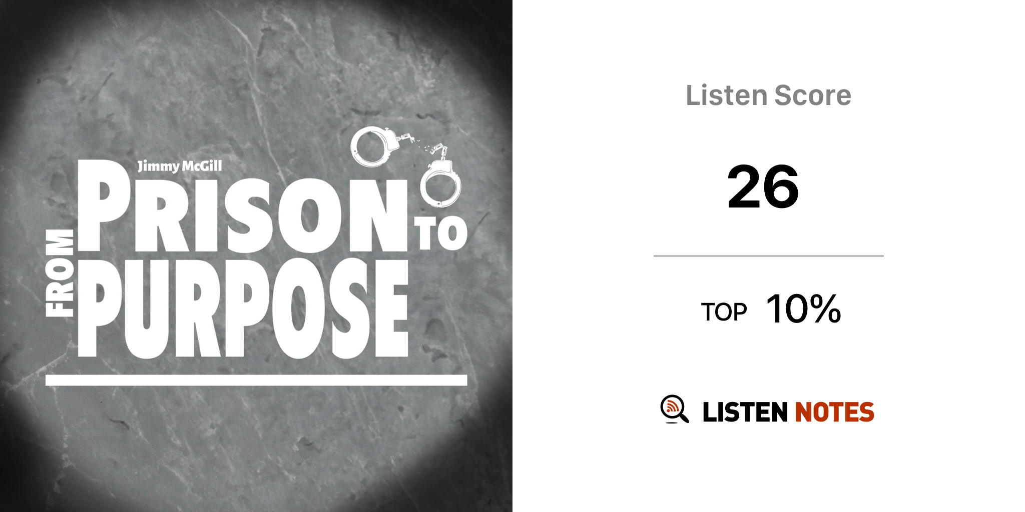 From Prison to Purpose (podcast) - Jimmy McGill | Listen Notes