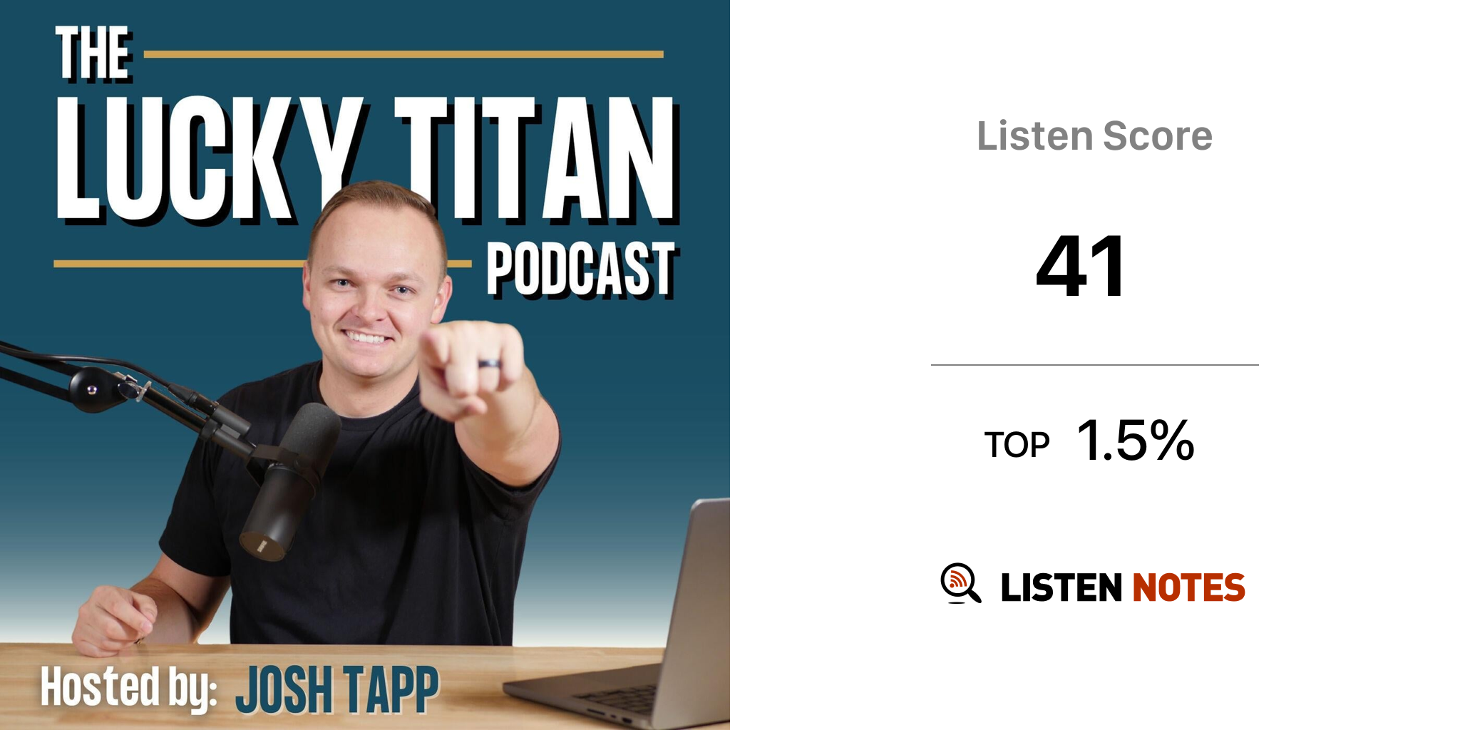 The Lucky Titan (podcast) - Josh Tapp | Listen Notes