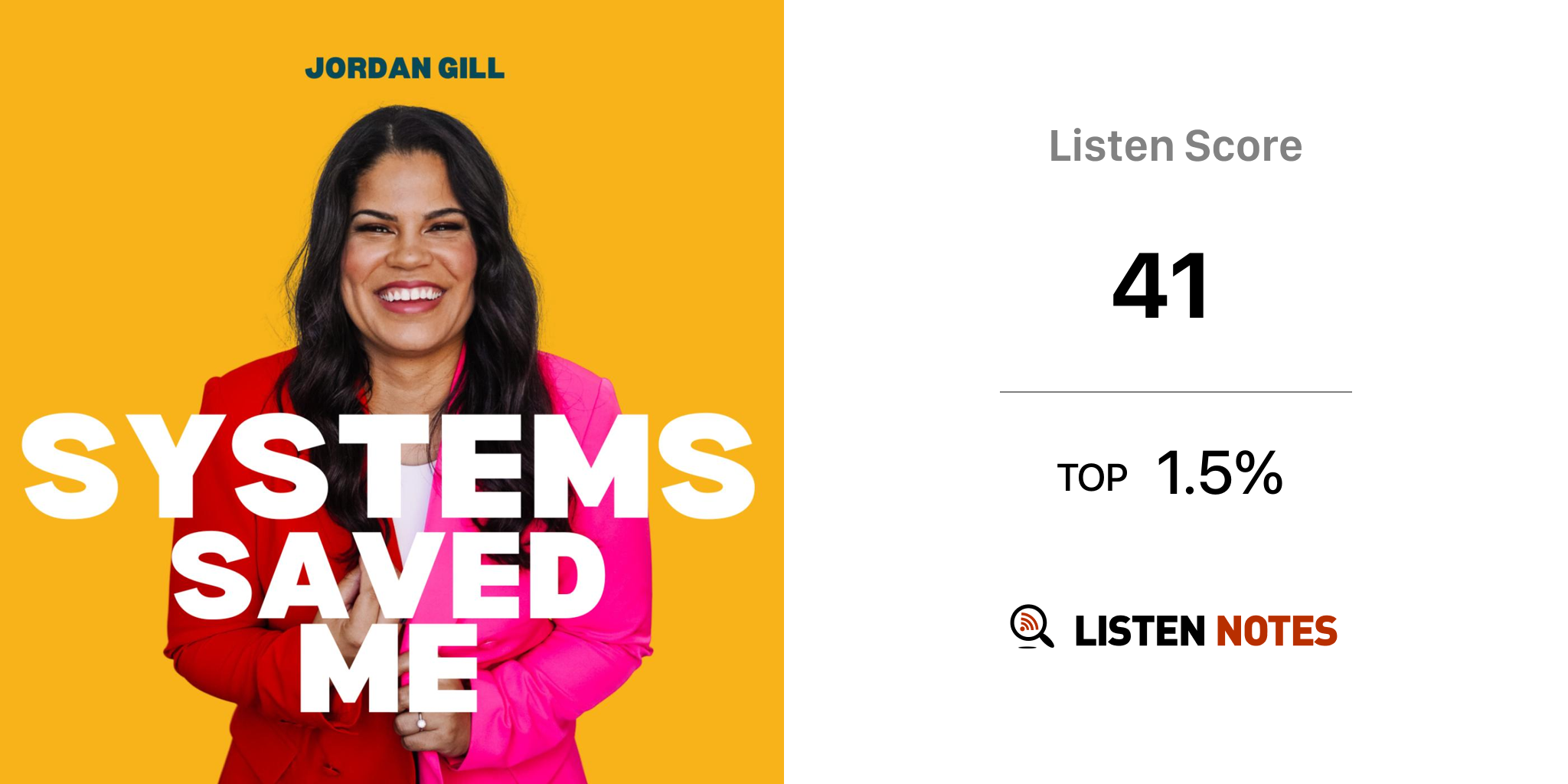 Systems Saved Me® (podcast) - Jordan Gill | Listen Notes