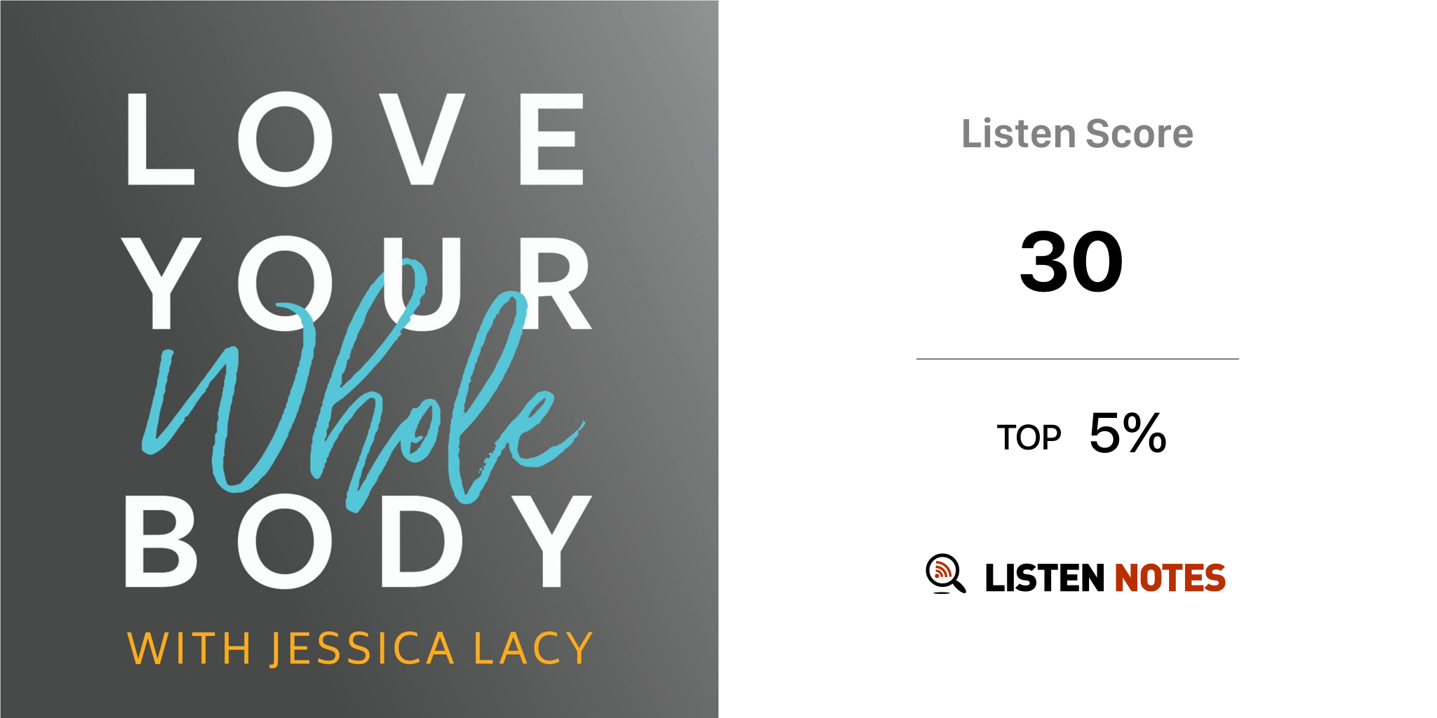 Love Your Whole Body Podcast - Jessica Lacy: Life Coach, Spiritual ...