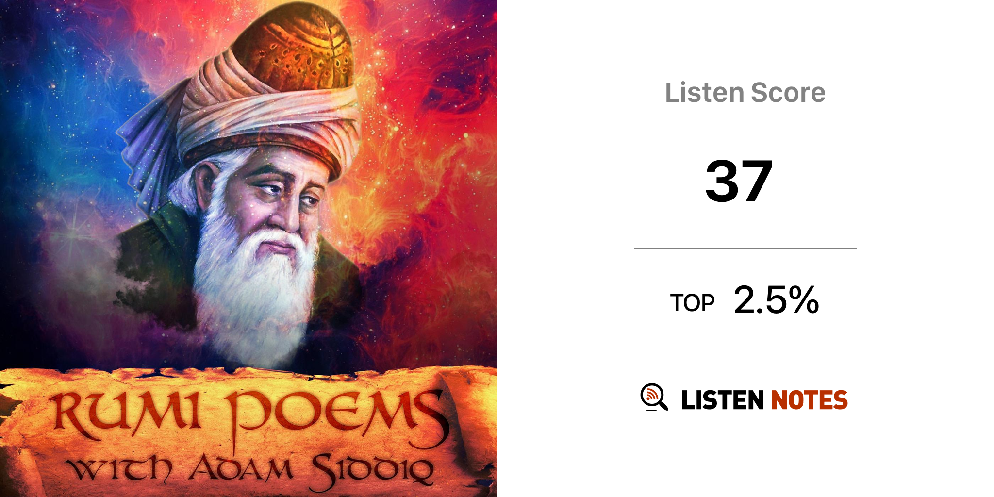 Rumi Poems with Adam Siddiq (podcast) - Adam Siddiq | Listen Notes