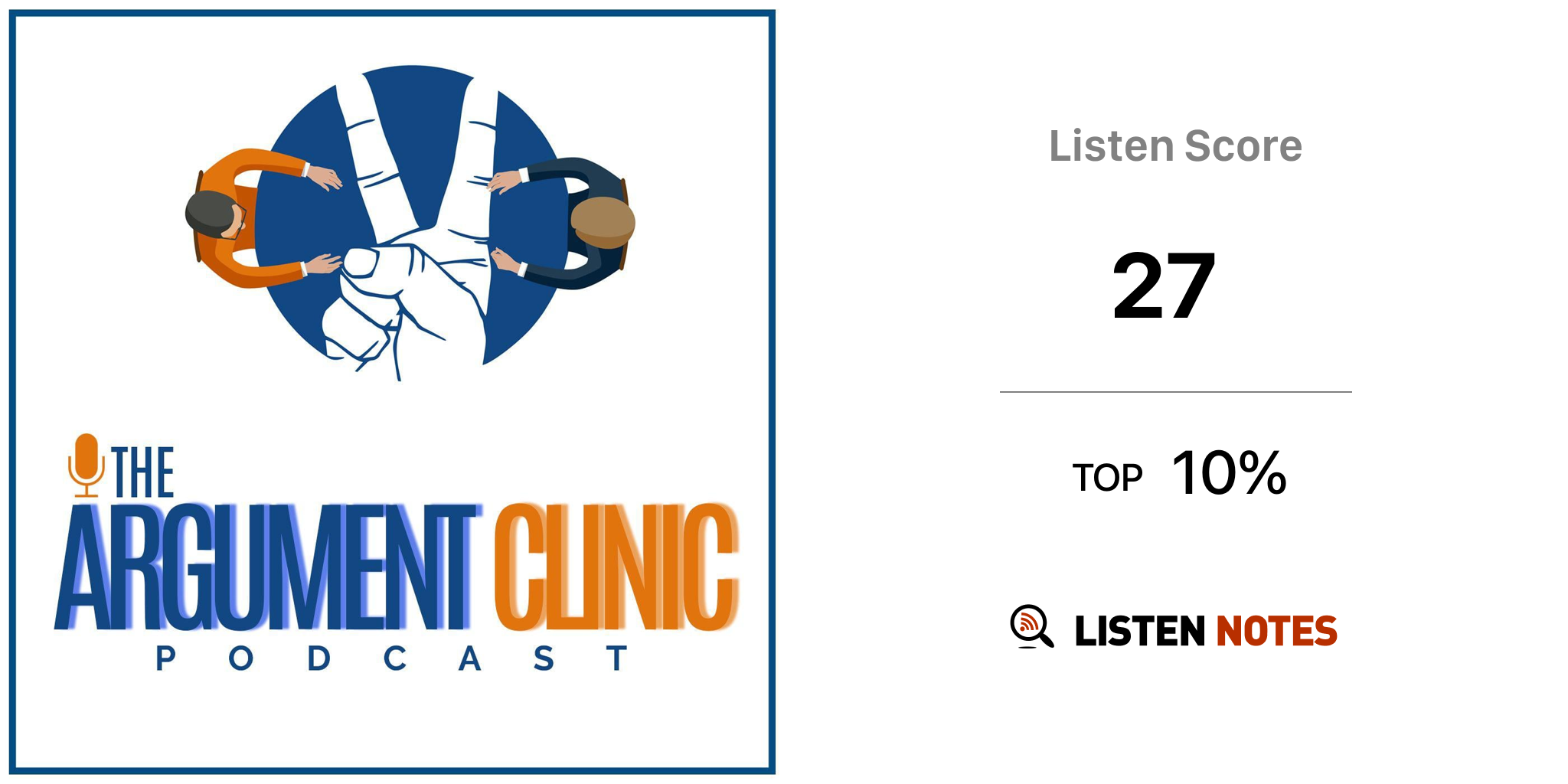 The Argument Clinic (podcast) - The Argument Clinic | Listen Notes