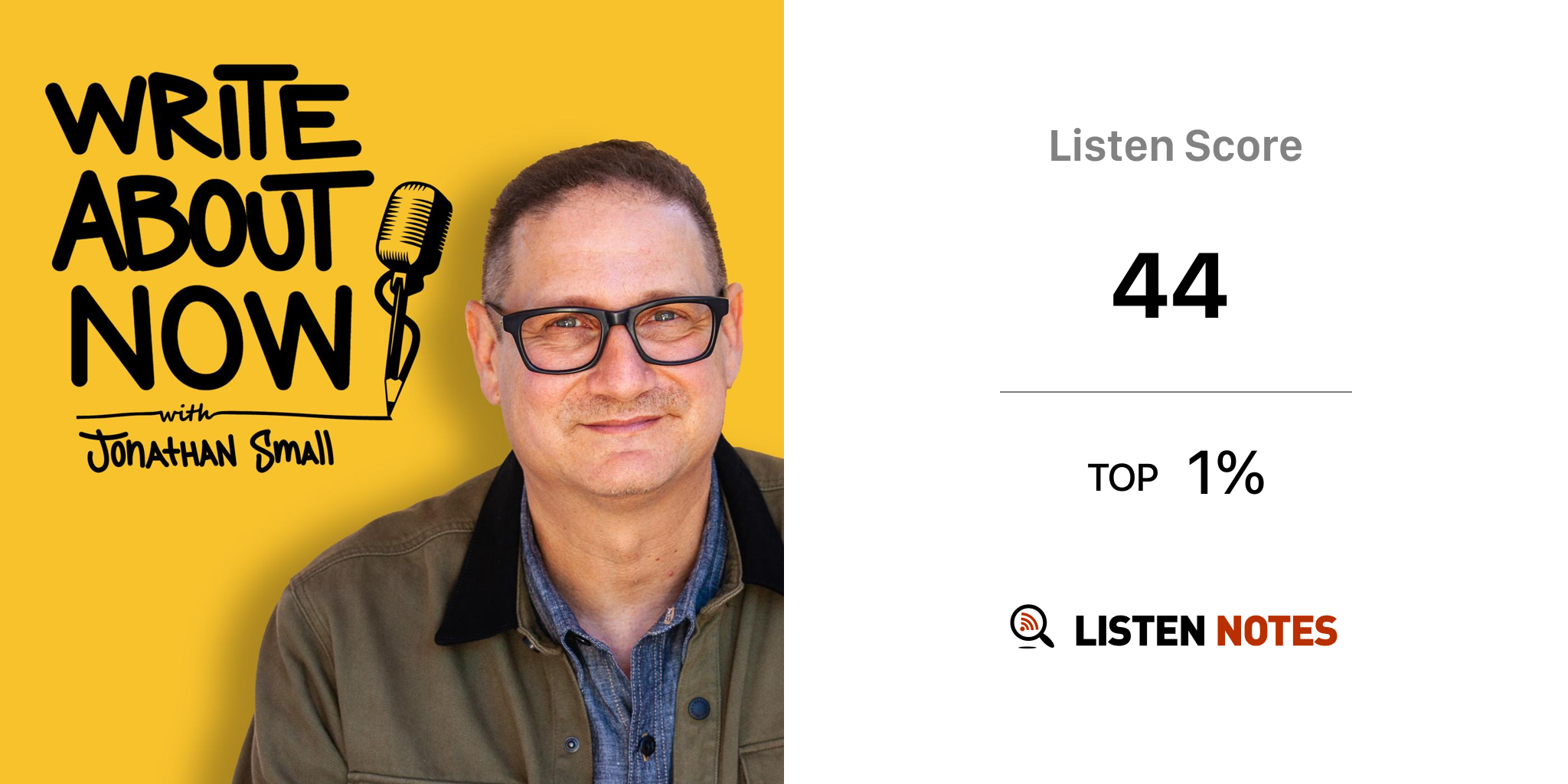 Write About Now (podcast) - Jonathan Small | Listen Notes