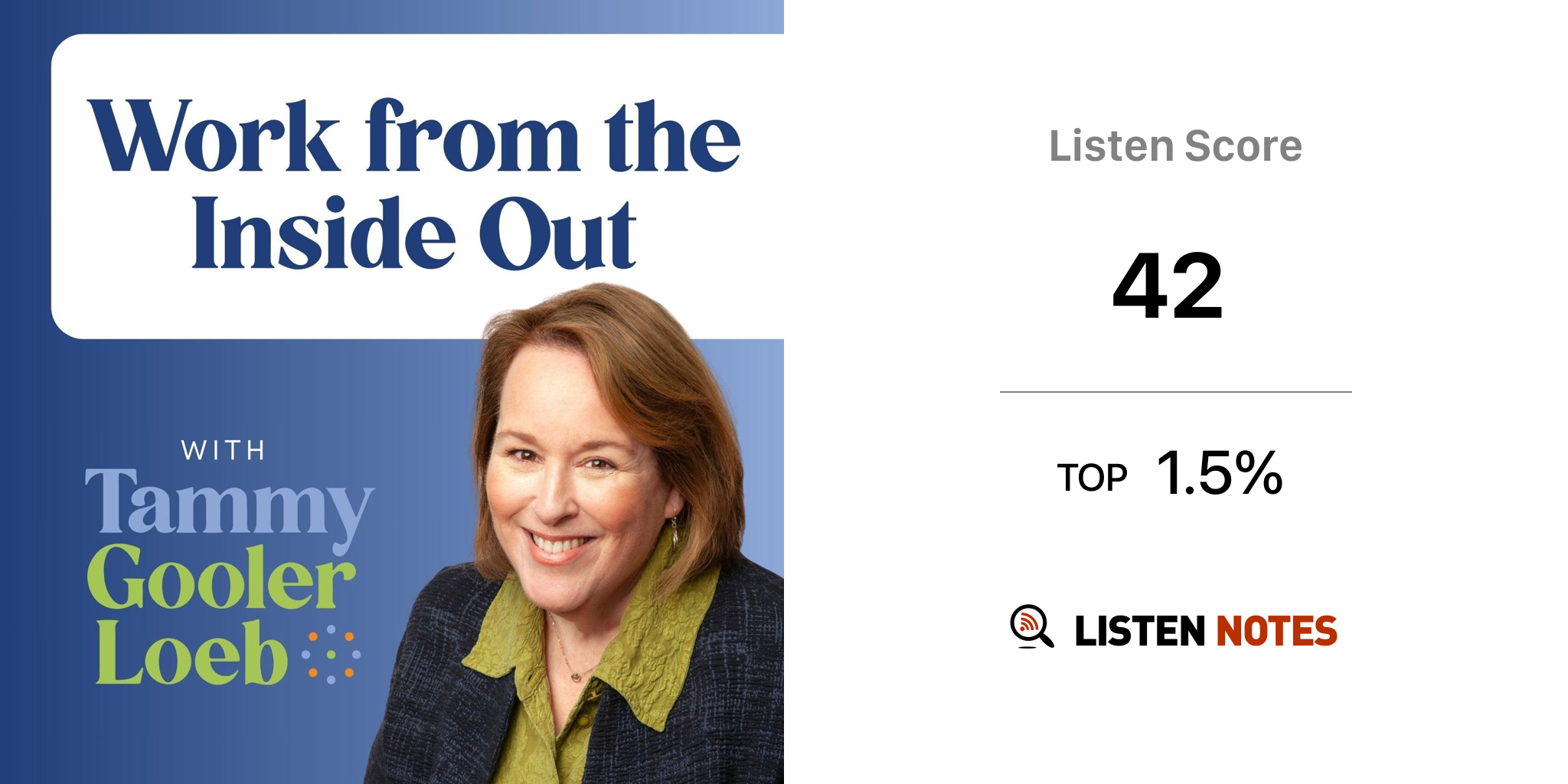 Work From The Inside Out (podcast) - Tammy Gooler Loeb | Listen Notes