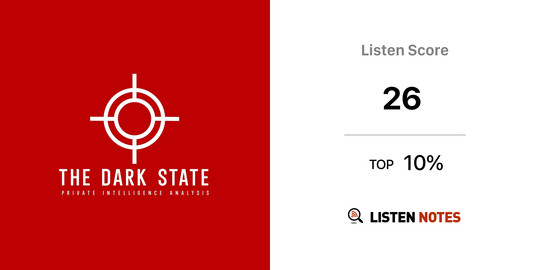 The Dark State (podcast) - The Dark State | Listen Notes