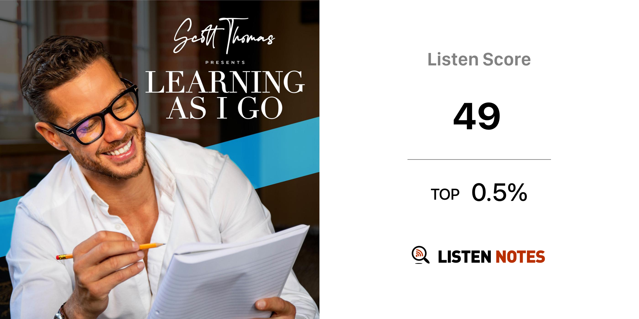 Learning As I Go (podcast) - Scott Thomas | Listen Notes