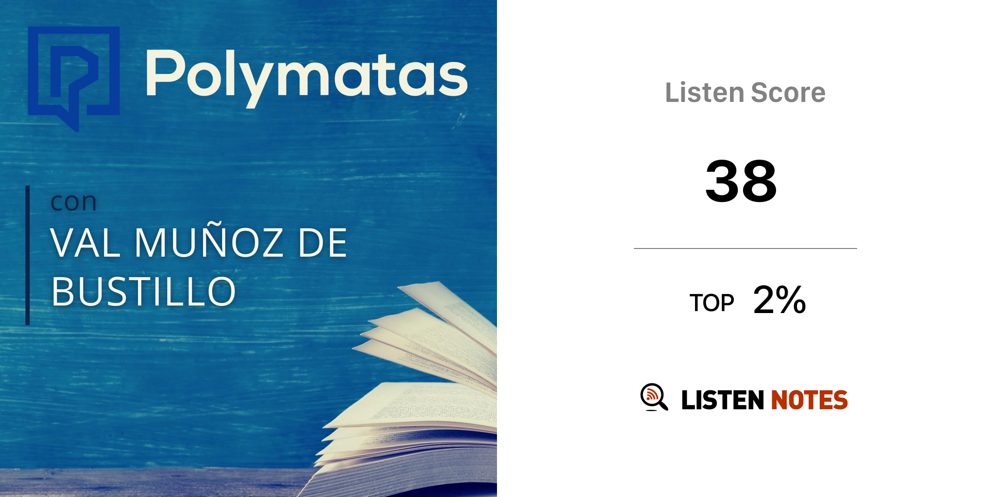Polymatas (Podcast) - Val Muñoz de Bustillo | Listen Notes