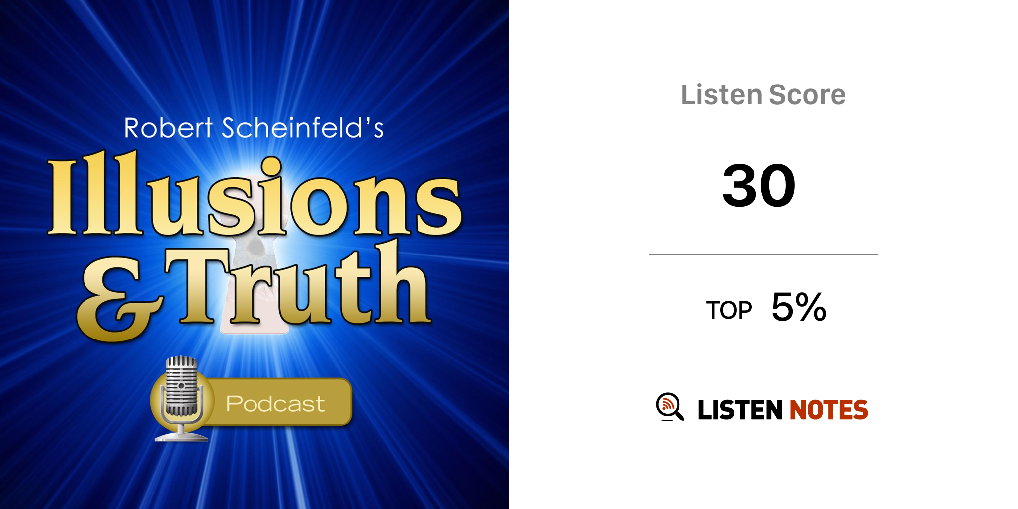 Robert Scheinfeld's Illusions And Truth Show (podcast) - Robert ...
