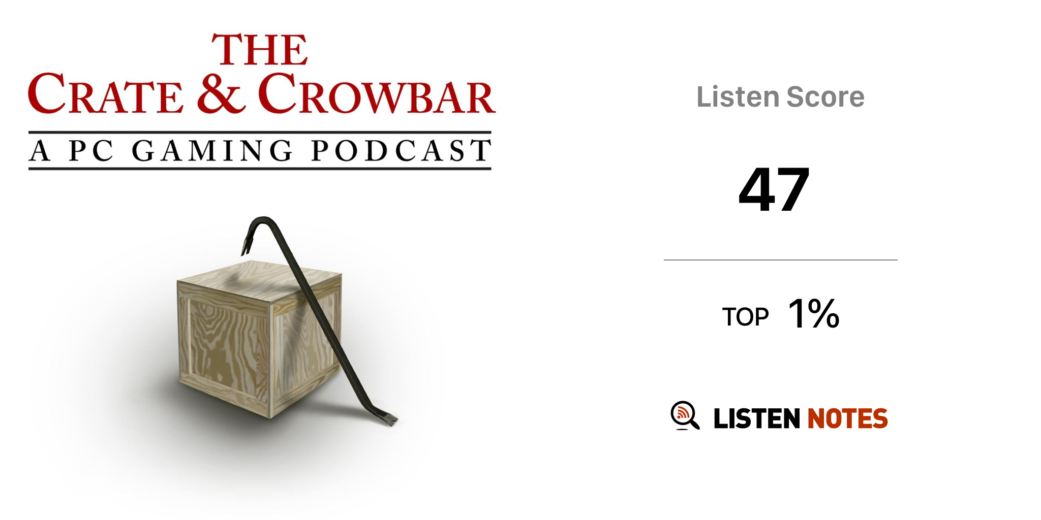 The Crate and Crowbar (podcast) - The Crate and Crowbar | Listen Notes