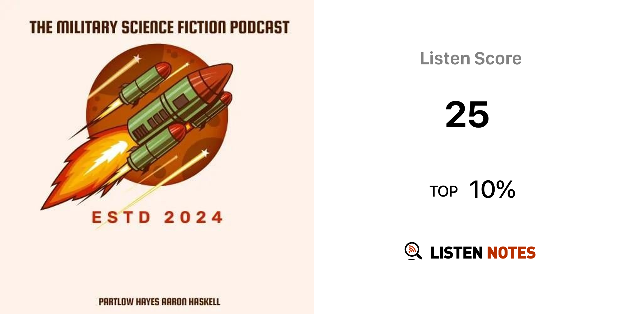 The Military Science Fiction Podcast - James S. Aaron, Rick Partlow ...