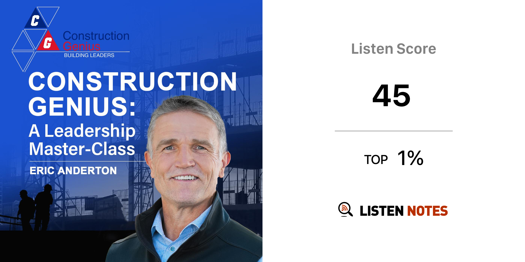 Construction Genius (podcast) - Eric Anderton | Listen Notes