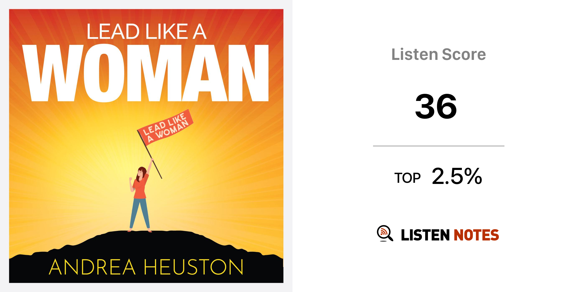 Lead Like a Woman (podcast) - Andrea Heuston | Listen Notes