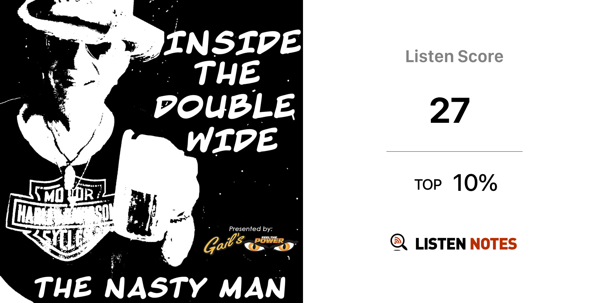 Inside the Double Wide with the Nasty Man (podcast) - Chuck Nasty ...
